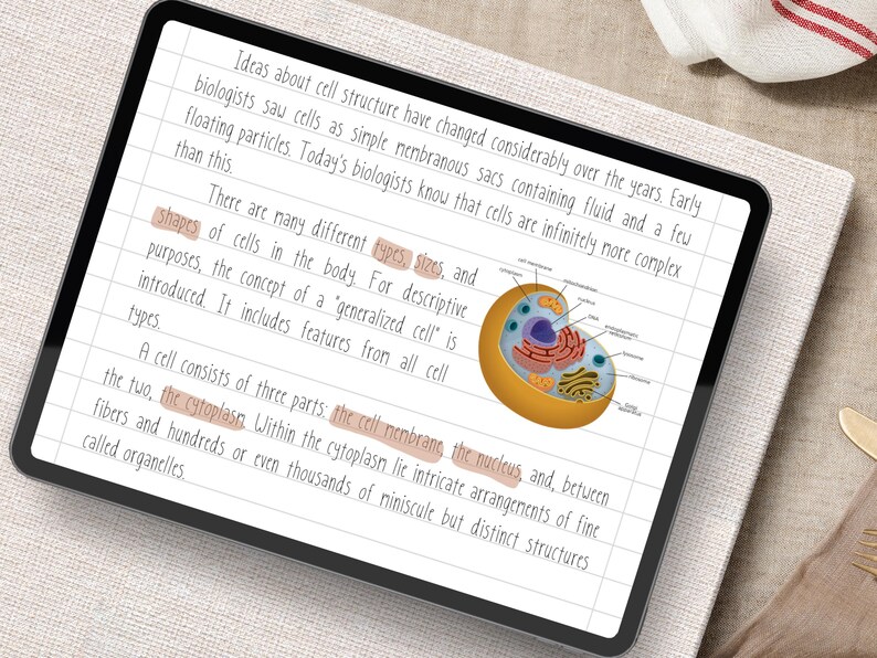 Breadstick Font-neat Font, Goodnotes Font, Handwritten Font, Tall Font ...