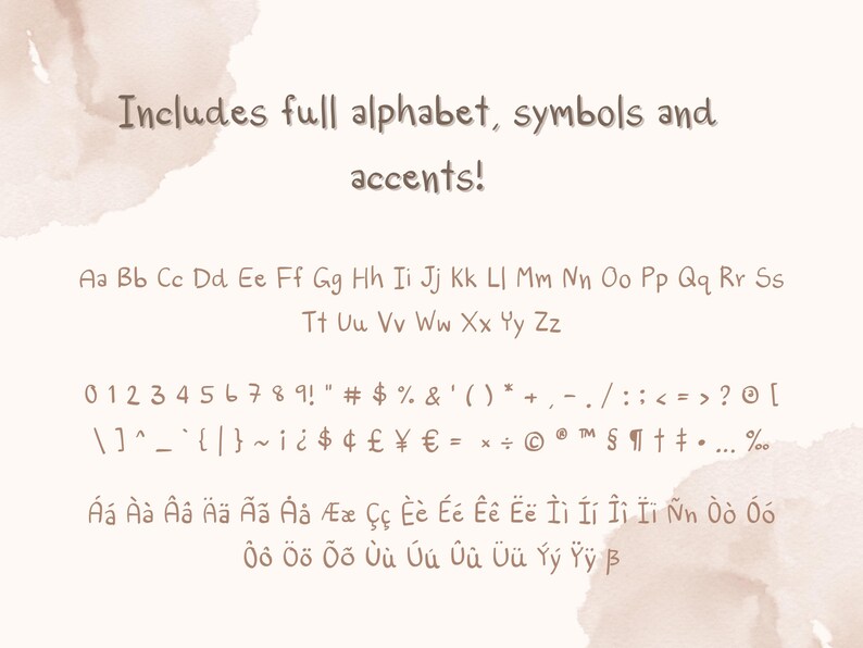 Asimina Font-handwritten Font, Handwriting Font, Cute Font, Procreate ...