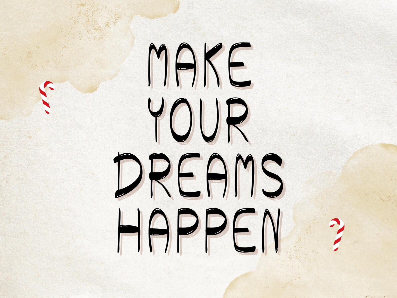 Candy Cane Font - Handwriting Font, Handwritten Font, Cricut Font, Fun ...