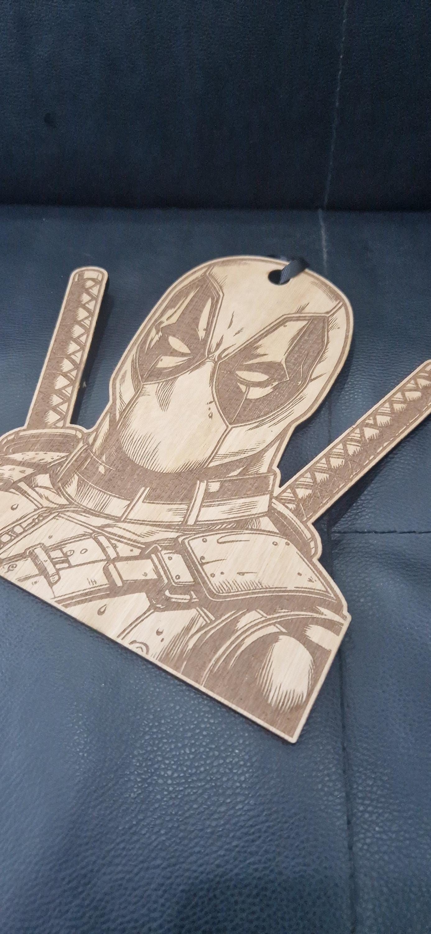 The Deadpool Wooden Wall Art Sign - Etsy