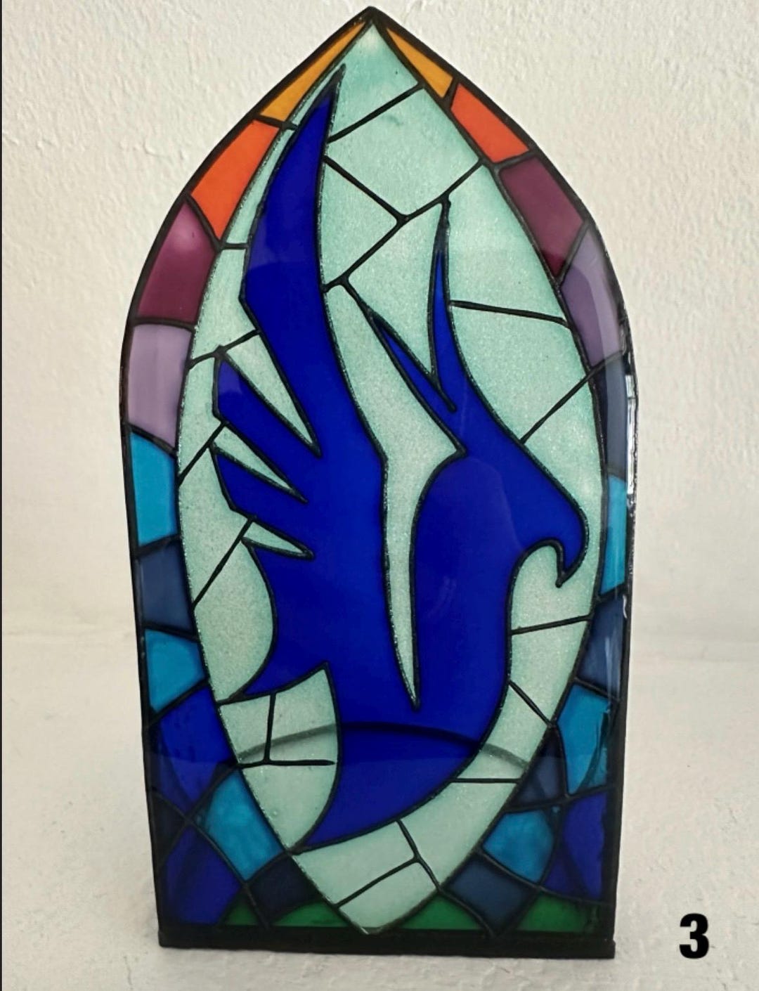 Illenium Inspired Handmade Custom Stained Glass -MODEL 1- - Etsy
