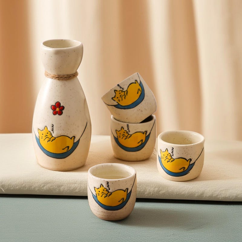 Sake Cups Pink - Etsy