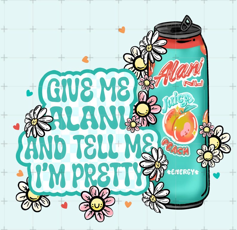 Funny Alani Energy Drink PNG: Halloween Design (digital Download - Etsy
