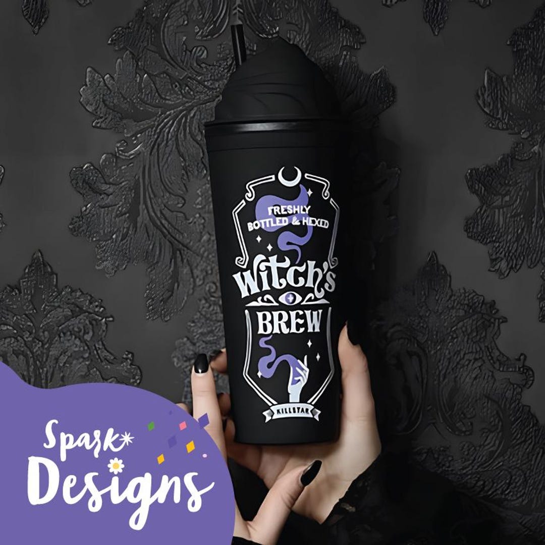 Witches Brew Png, Goth Cups Mugs Png, Spooky & Witchy Mugs, Halloween ...