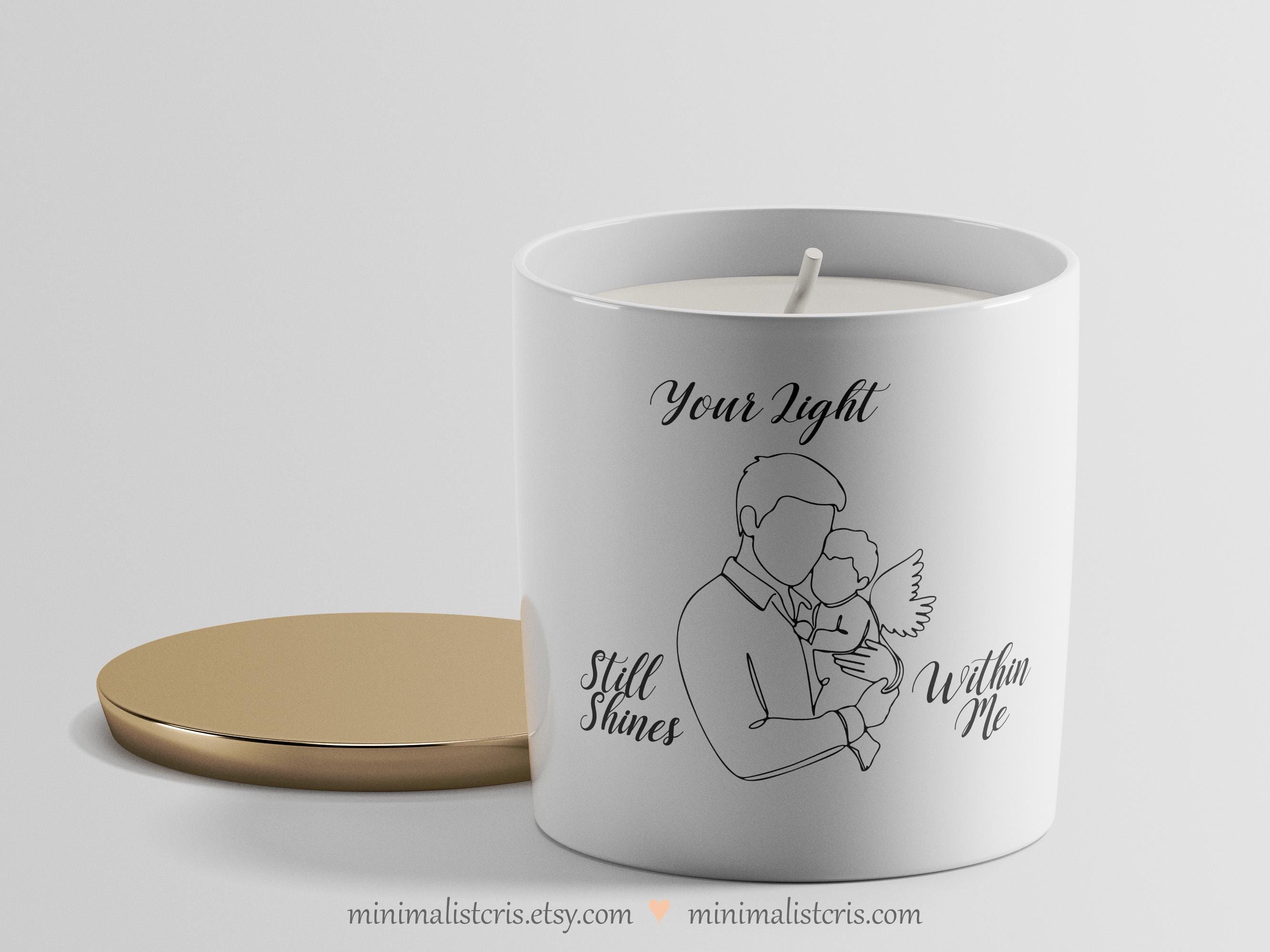 Father Holding Baby Angel SVG & PNG – 7 Minimalist Line Art Drawings ...