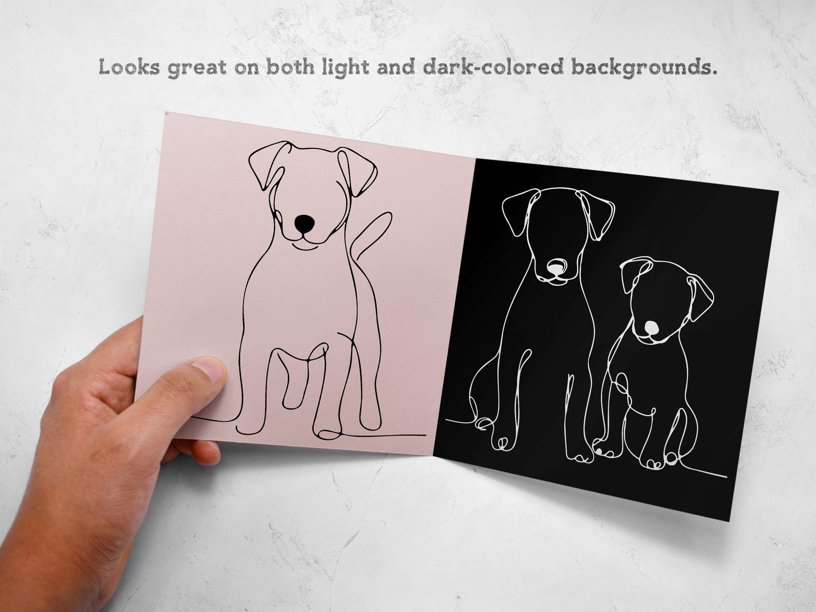 Jack Russell SVG & PNG Bundle – 7 Russell Terrier Minimalist Outline ...
