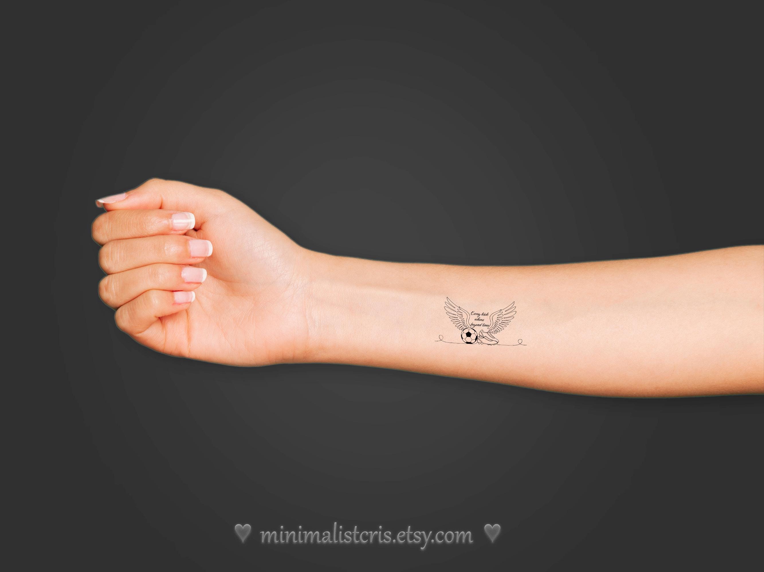 Soccer Memorial Line Art SVG & PNG - Minimalist Football Player Tribute ...