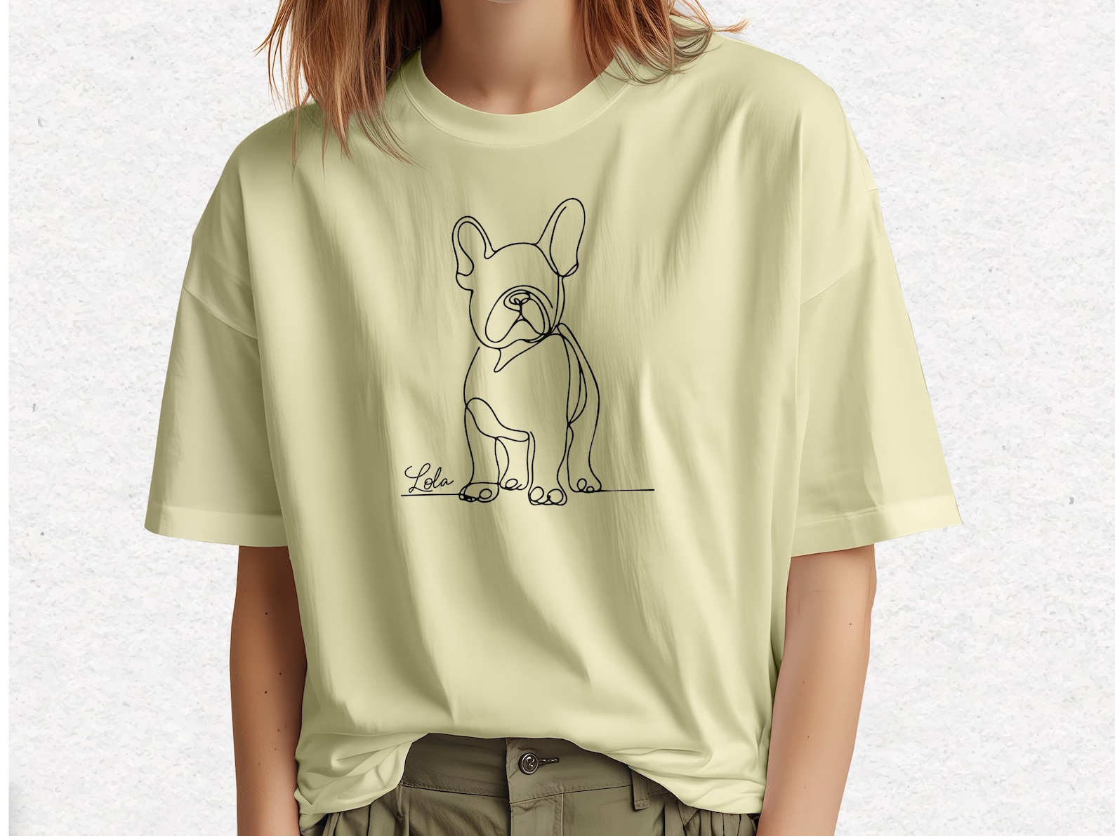 Faceless French Bulldogs Dogs SVG & PNG Bundle – 7 Minimalist French ...