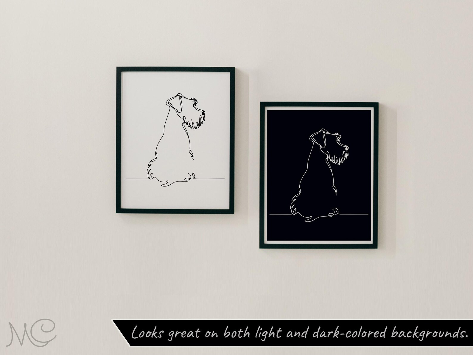 Miniature Schnauzer Sitting View From Behind - Schnauzer PNG & SVG ...