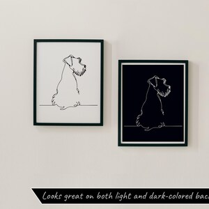 Miniature Schnauzer Sitting View From Behind - Schnauzer PNG & SVG ...