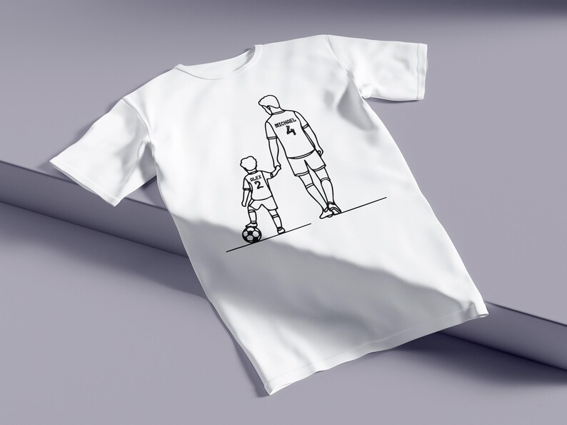 Family Soccer SVG & PNG Bundle – 20 Customizable Father Son, Father ...