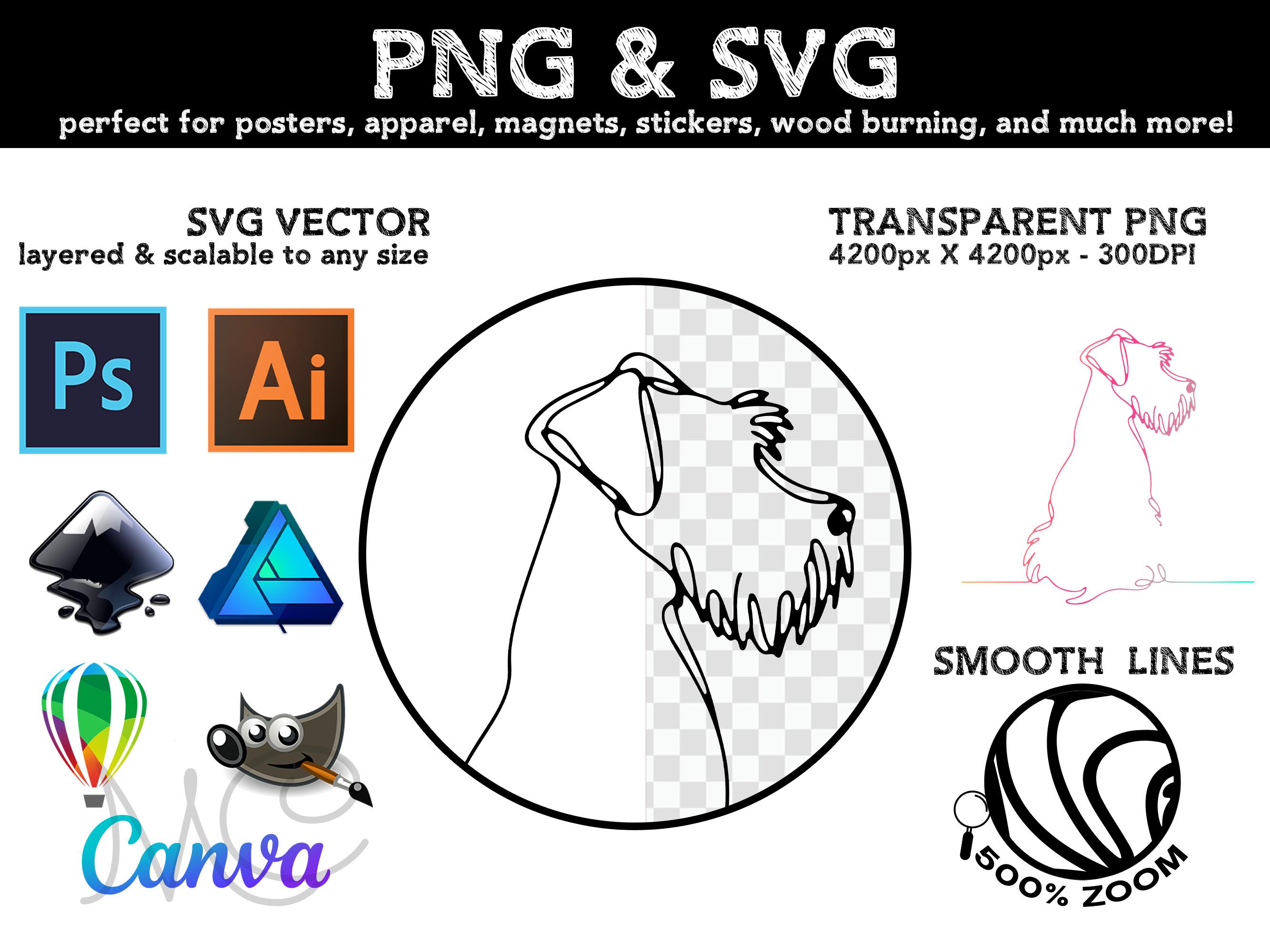 Miniature Schnauzer Sitting View From Behind - Schnauzer PNG & SVG ...