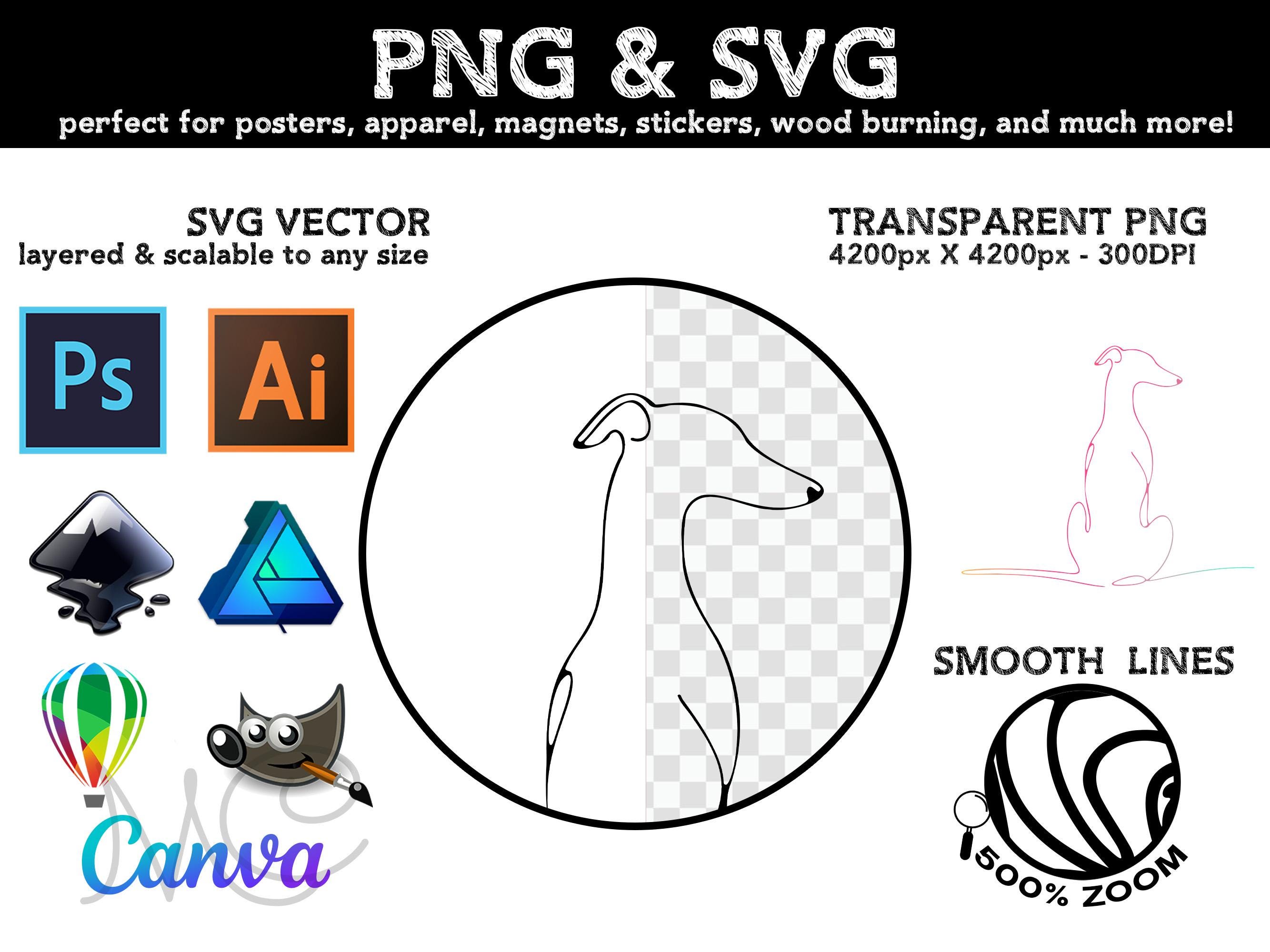 Whippet Dog Sitting View From Back - Whippet Greyhound PNG & SVG ...