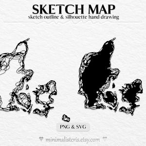 Denmark Map SVG & PNG Bundle – Map of Denmark, Silhouette and Outline ...