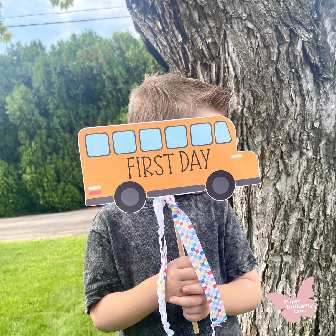 Unique First Day of School Pennant Flag Printable Back to School Flag ...