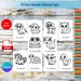 FARM ANIMALS FRENCH Version | 24 Montessori 3-part Cards + 9 Coloring ...