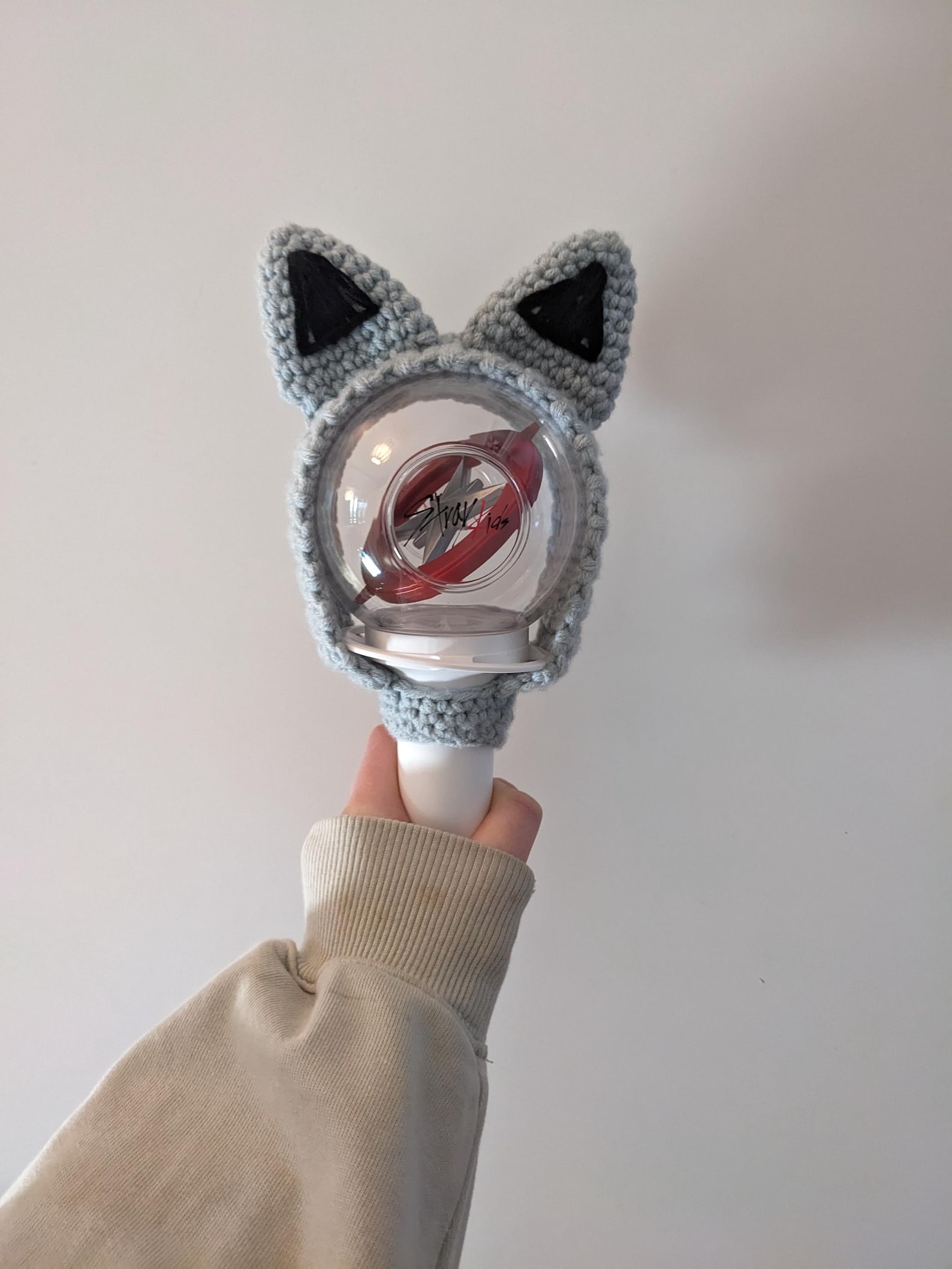Stray Kids Lightstick Cover Wolf Chan Bang Chan - Etsy