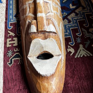 African Style Mask Wall Art Tiki Mask - Etsy