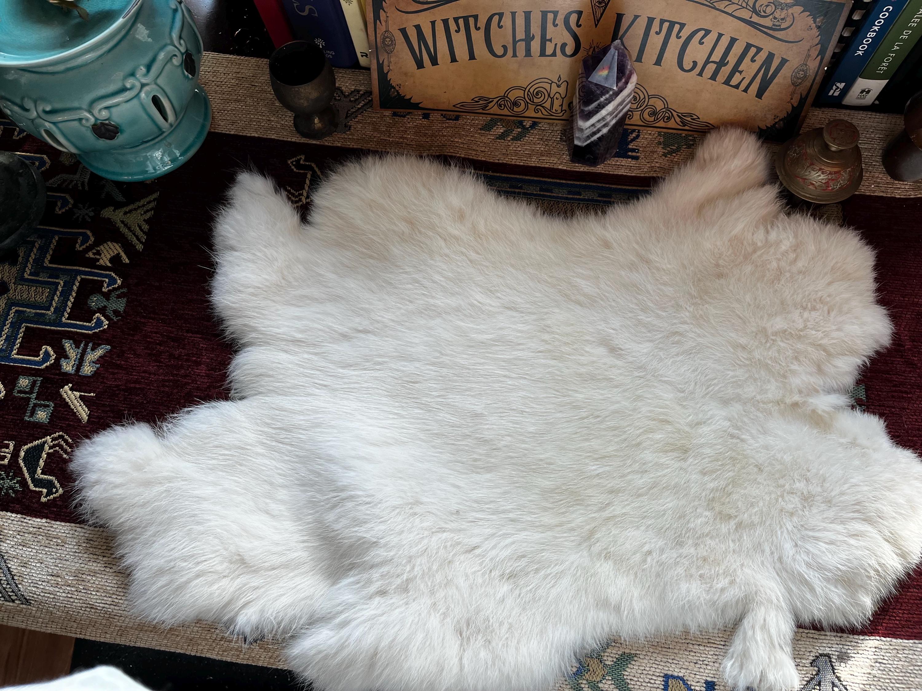 Genuine Rabbit Fur Skin - Etsy