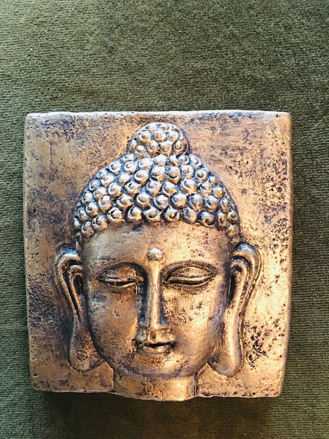 Meditating Buddha Head Wall Art, Buddha Wall Hanging - Etsy