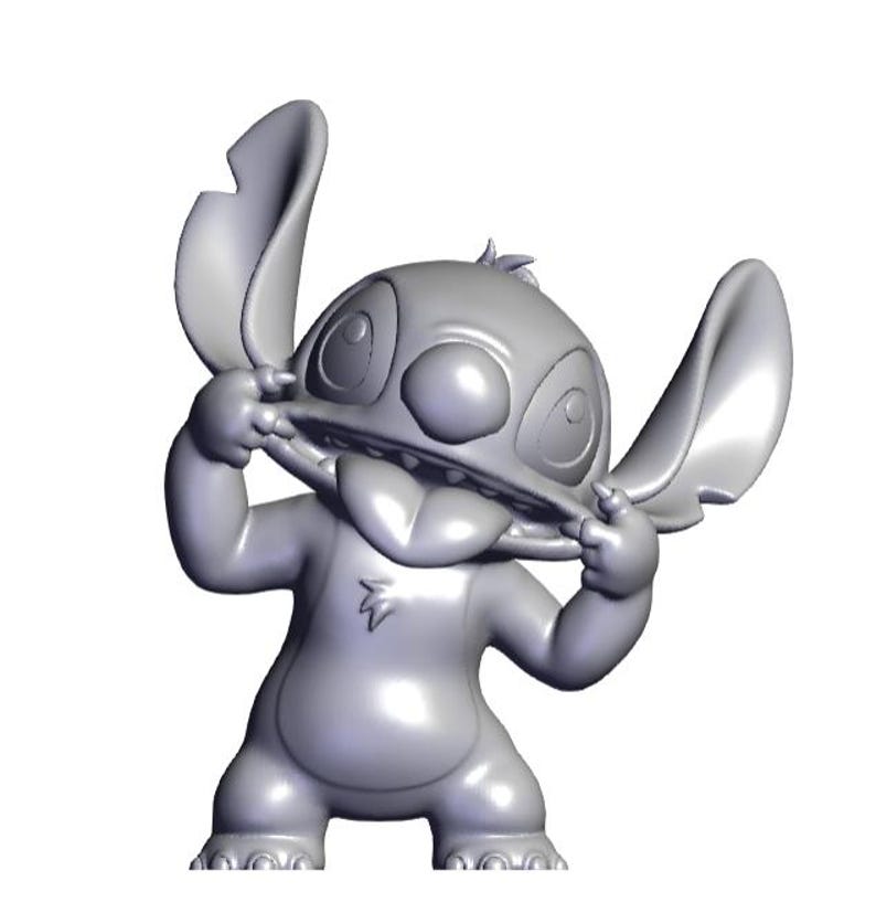 Stitch STL L STL File L STL File for 3D Printers L 3D Digital Print L ...