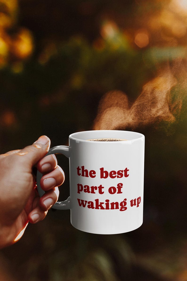 Folger's Coffee Fan Art, 'the Best Part of Waking Up', Ceramic Mug, 90 ...