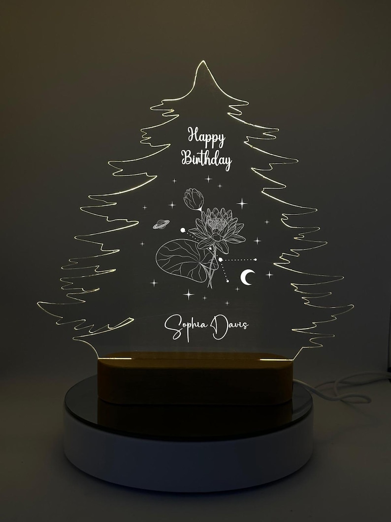 Christmas Tree Birth Month May, Birthday Gift for Baby Shower, Custom ...