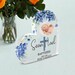 Personalized Baptism Heart Acrylic Block, Baptism Plaque, Custom Name ...