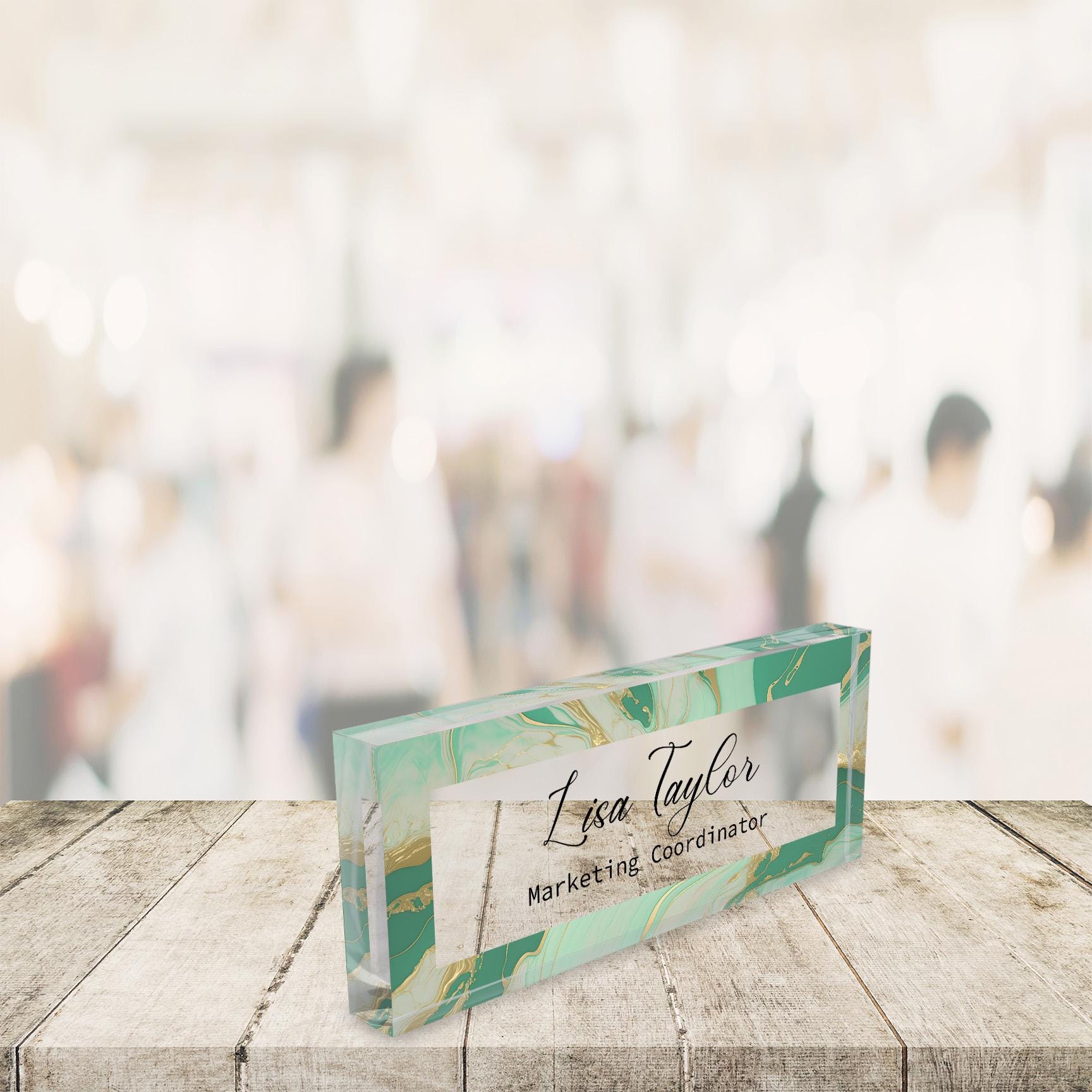 Personalized Acrylic Desk Name Plate Gift for Pharmacist, Christmas ...