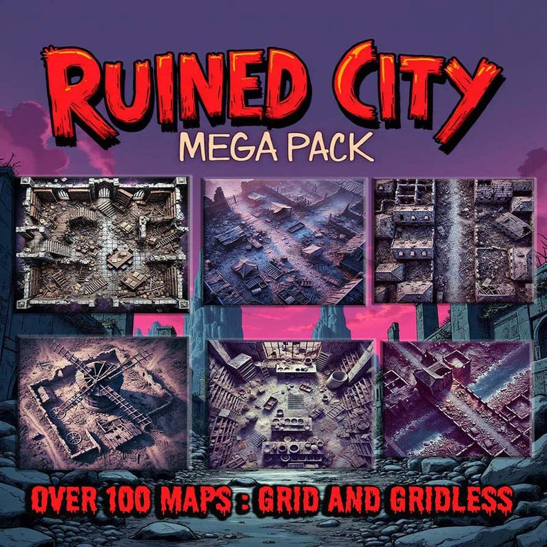 Ruined City Mega Pack - Etsy