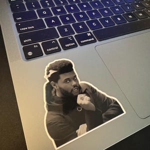 The Weeknd Posing Sticker - Perfect for the Weeknd Fans - Etsy