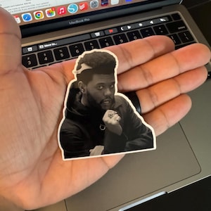 The Weeknd Posing Sticker - Perfect for the Weeknd Fans - Etsy