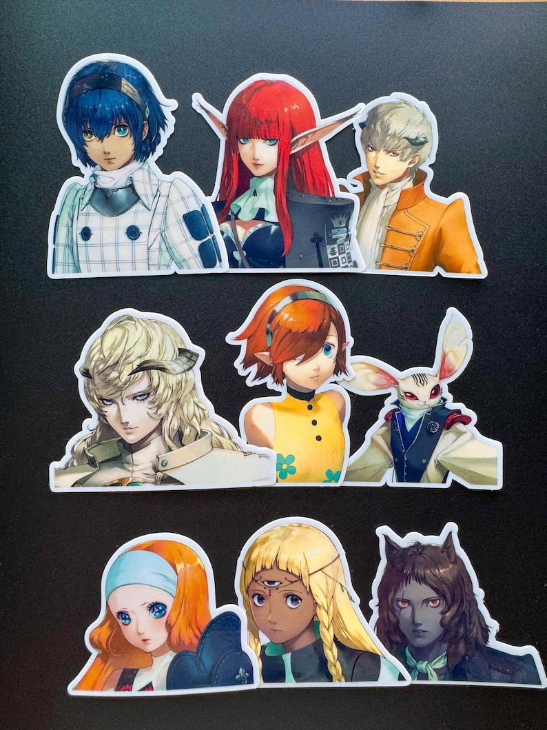 Metaphor Refantazio Stickers – Atlus RPG Character Set - Etsy