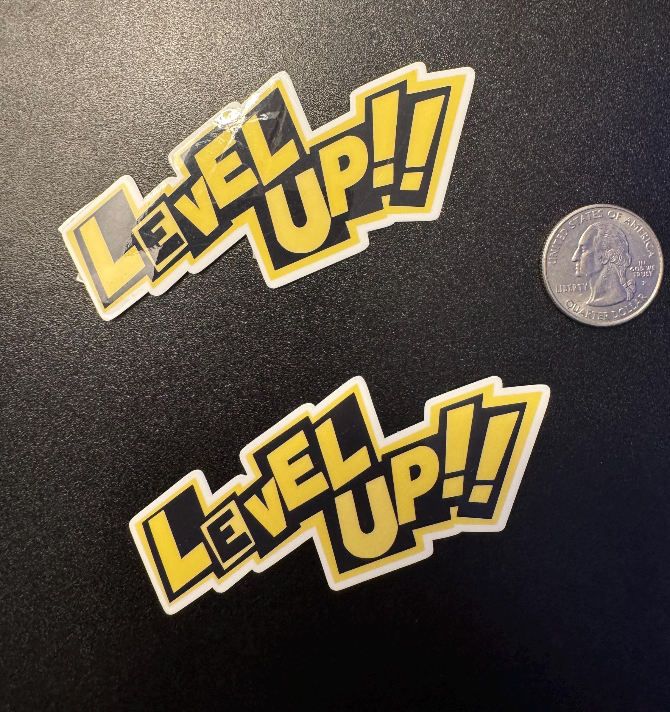 Persona 5 Royal "level Up!!" Vinyl Sticker | Gaming Decal - Etsy