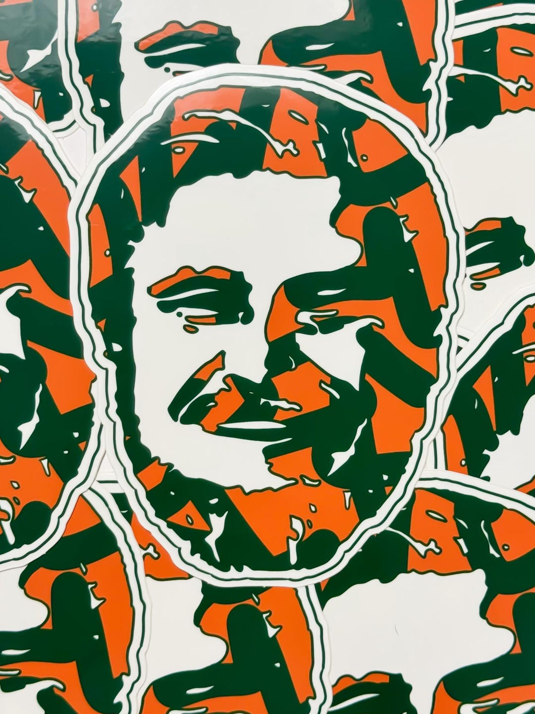 Miami Hurricanes X Big Daddy Sticker - Perfect Addition to Your College ...