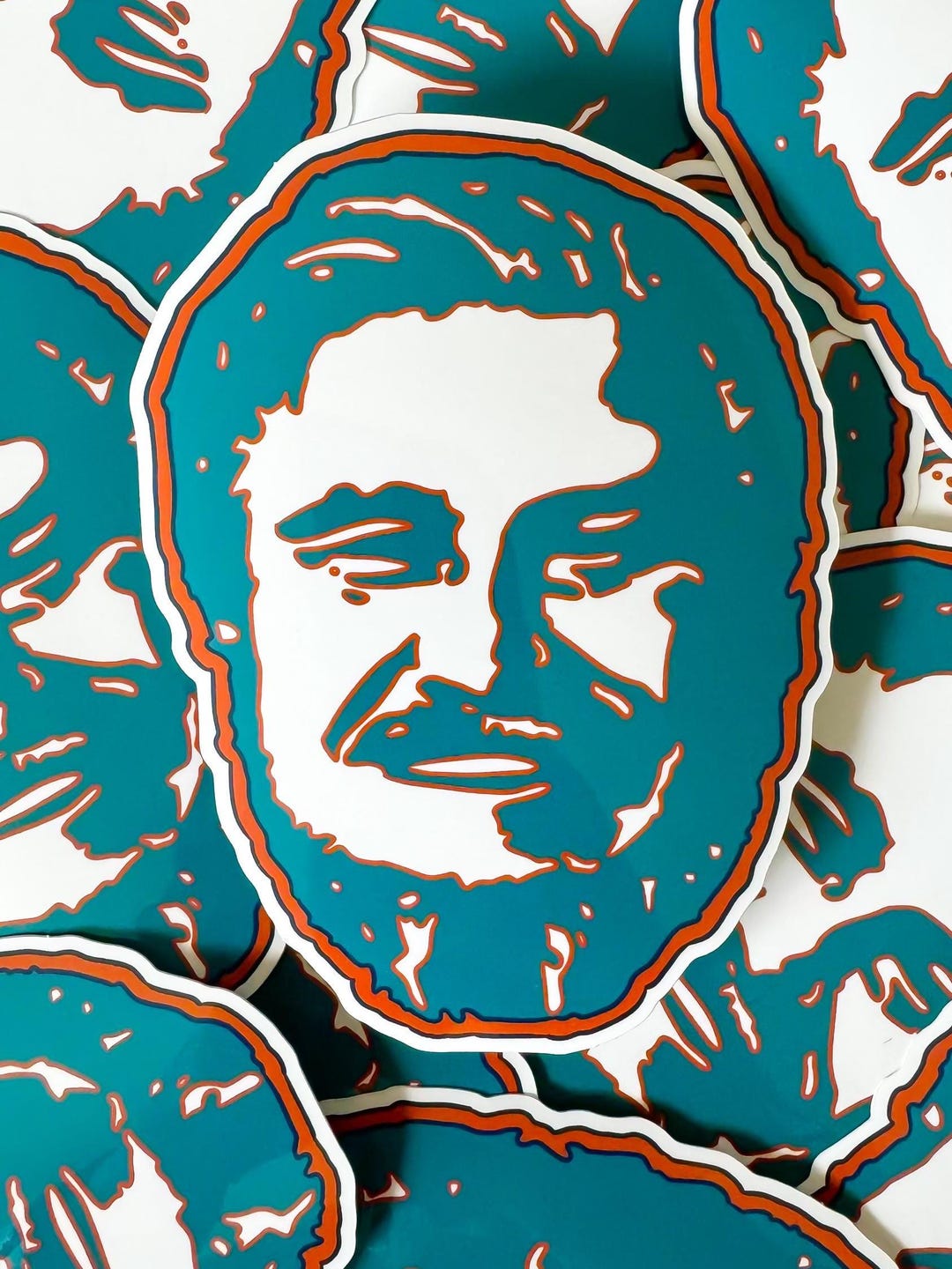 Miami Dolphins X Big Daddy Sticker - Perfect Vinyl Decal for Dolfans - Etsy