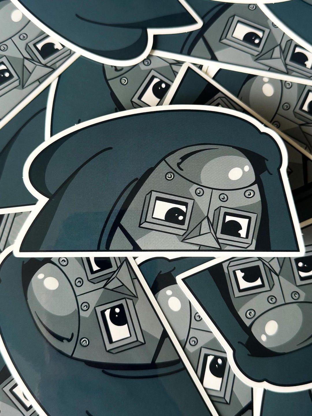 MF DOOM Peeker Sticker | DOOMSDAY Album Art | Hip-hop Peeker Decal ...