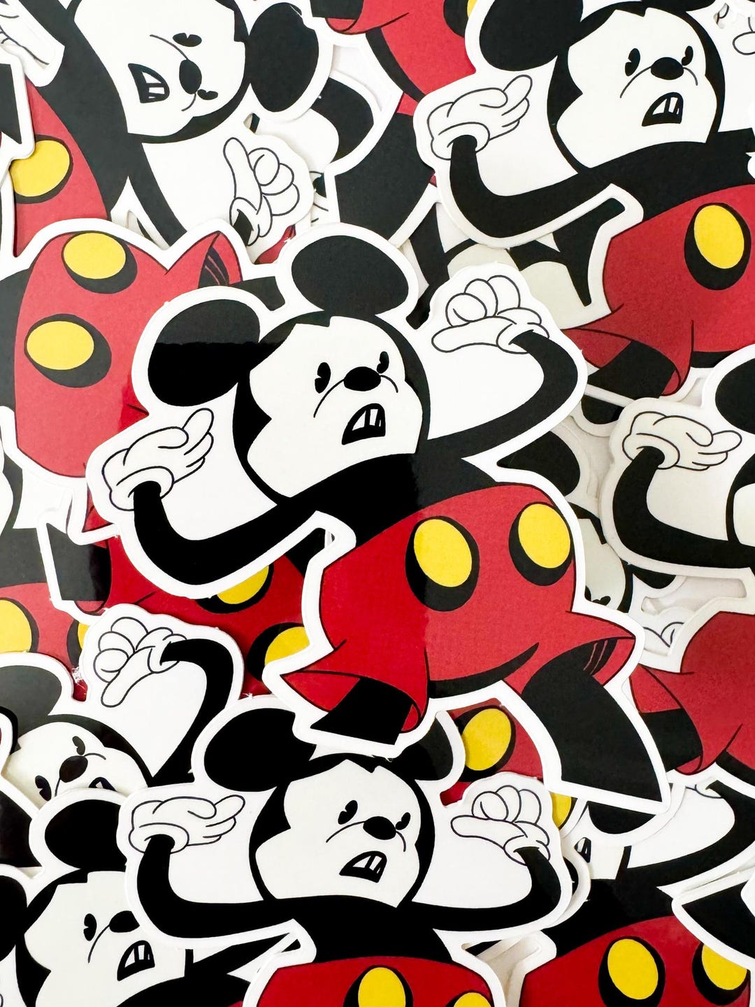 Mickey Mouse "what Happened?" Sticker | the Wonderful World of Mickey ...