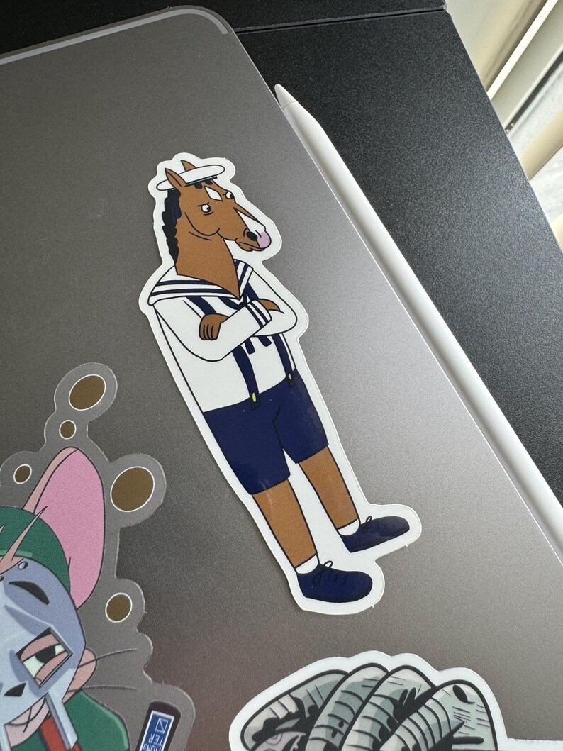 Bojack Horseman Sticker | Sailor Outfit Vinyl Decal - Etsy