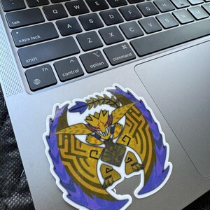 Monster Hunter Wilds Monster Icon Stickers - Etsy