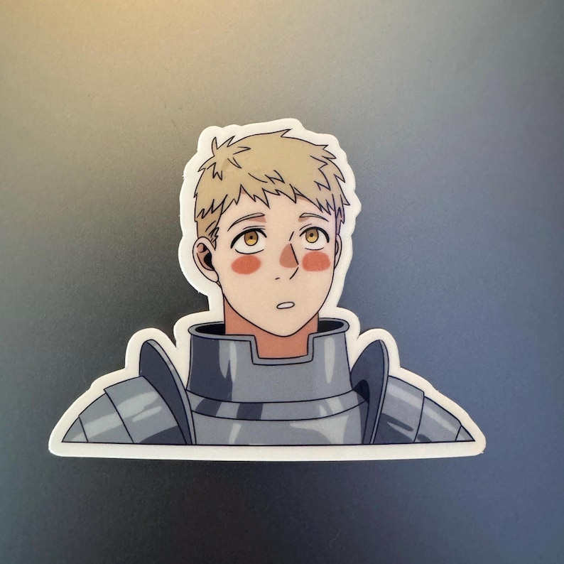 Dungeon Meshi Laios Shapeshifter Sticker | Anime Fan Art - Etsy