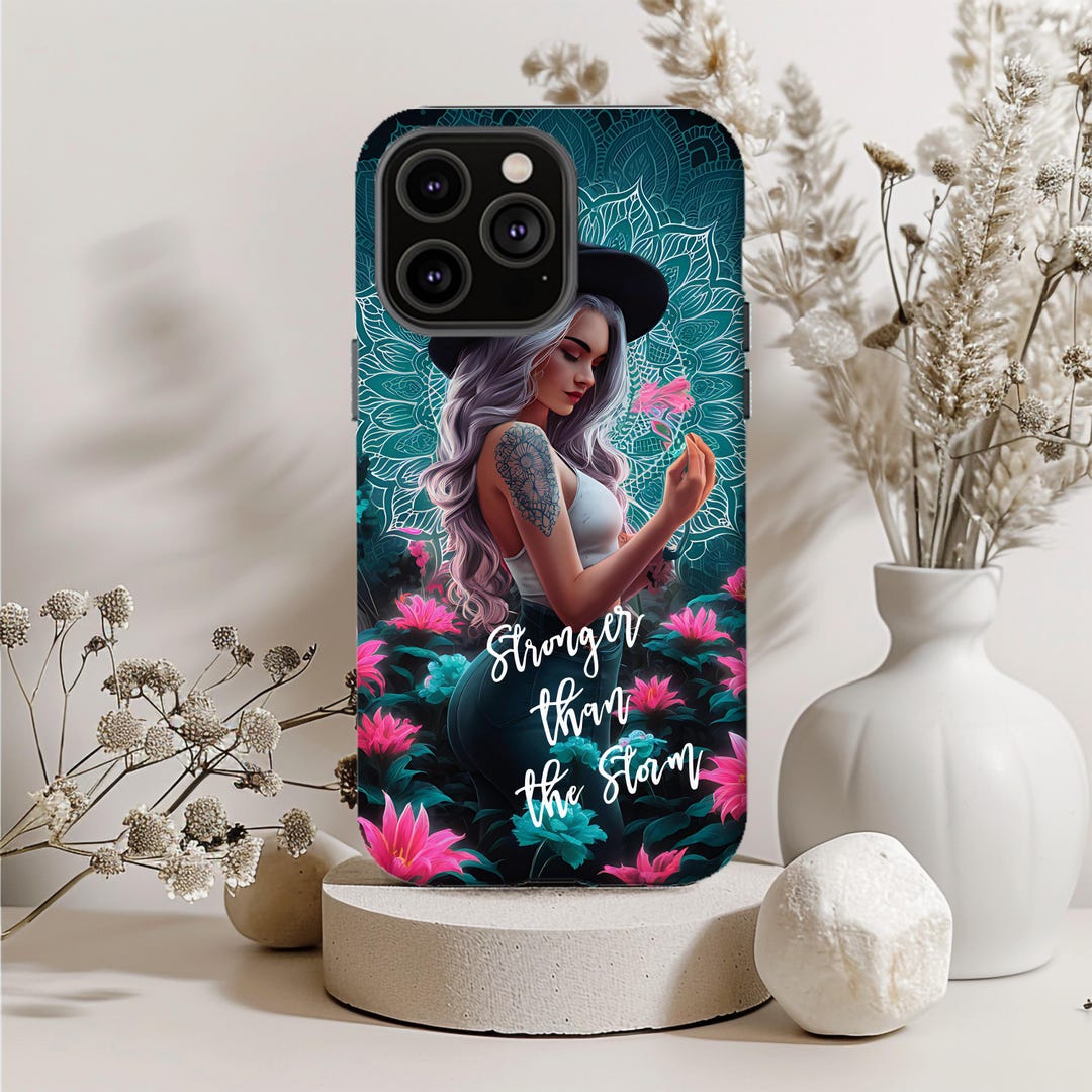 Positive Affirmation Phone Case Design PNG, Positive PNG File, Phone ...