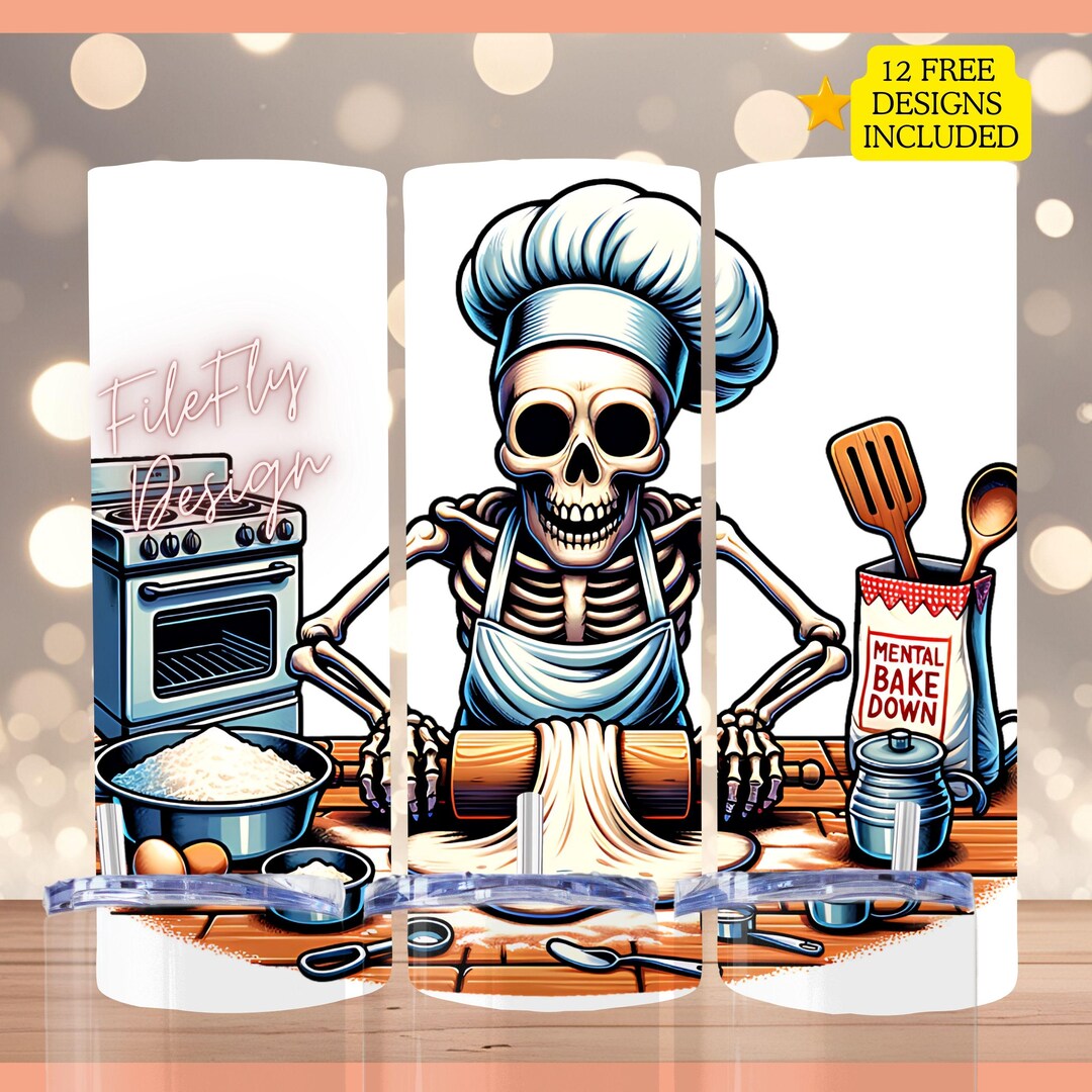 Having a Mental Bake Down Tumbler PNG Funny Baking Gift for Mom Chef ...