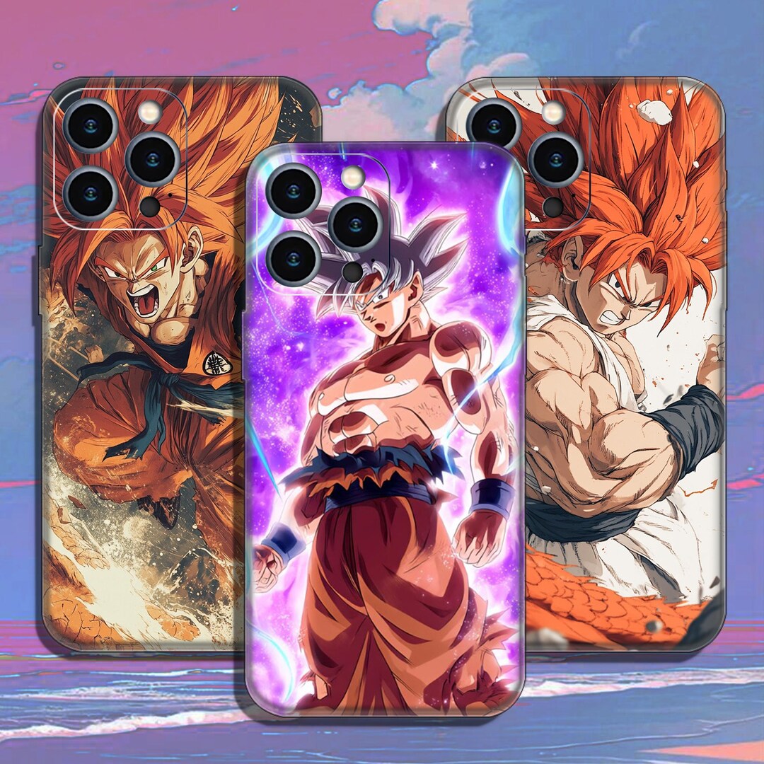 Anime Case DRAGON BALL GOKU Anime Case 13mini/15pro Max Goku Anime ...