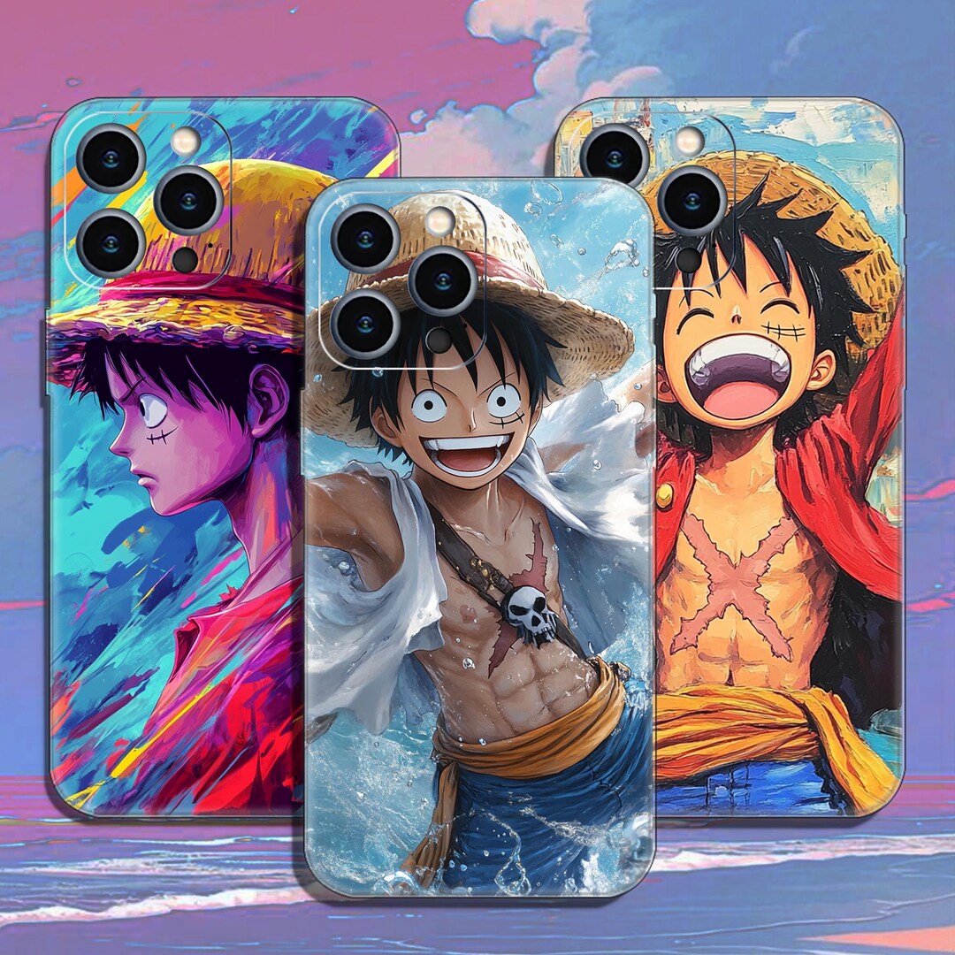 ONE PIECE Chopper Monkey D. Luff Anime Cases iPhone 5 6 7 8 11 12 13 14 ...