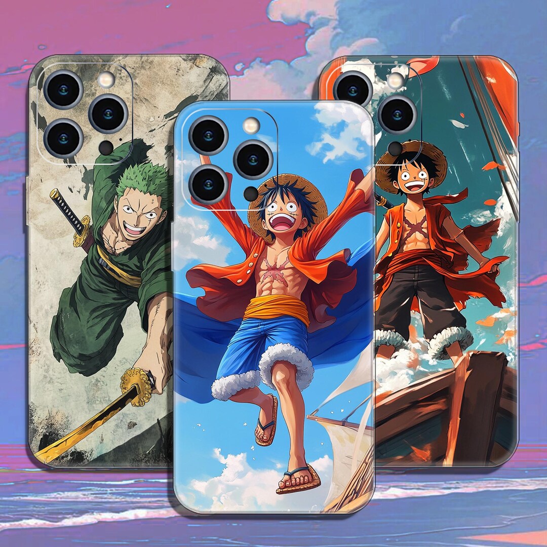 ONE PIECE Chopper Roronoa Zoro Anime Cases iPhone 5 6 7 8 11 12 13 14 ...