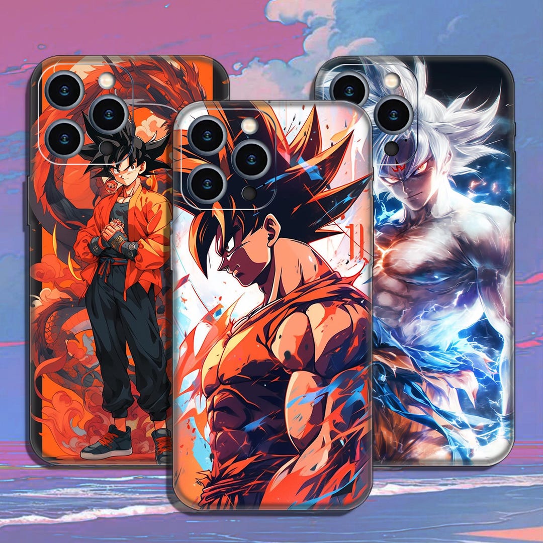 DRAGON BALL Goku Anime Cases iPhone 16pro Max Iphone15 Plus 13pro ...