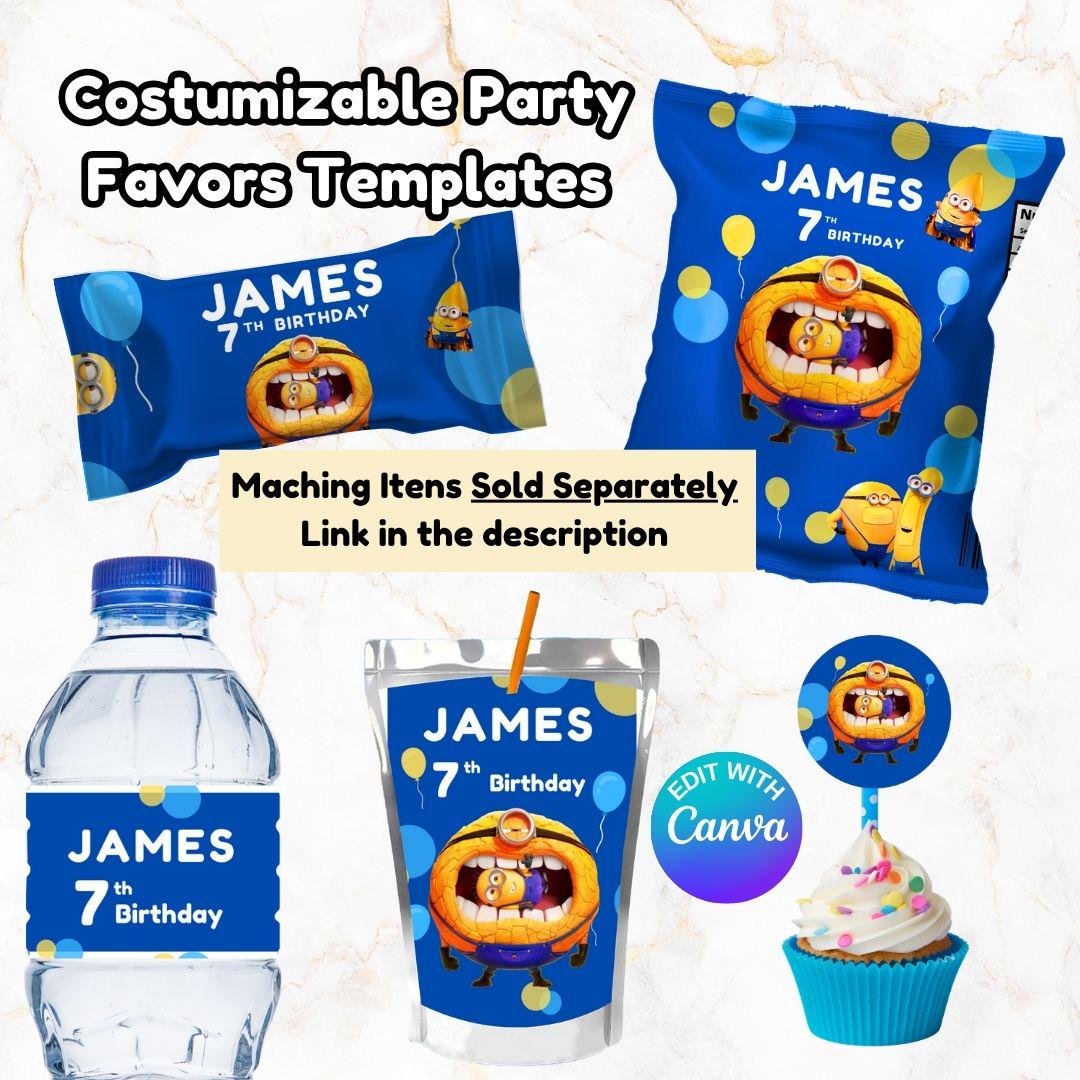 Editable Despicable Me Welcome Birthday Party Sign Board Minions - Etsy