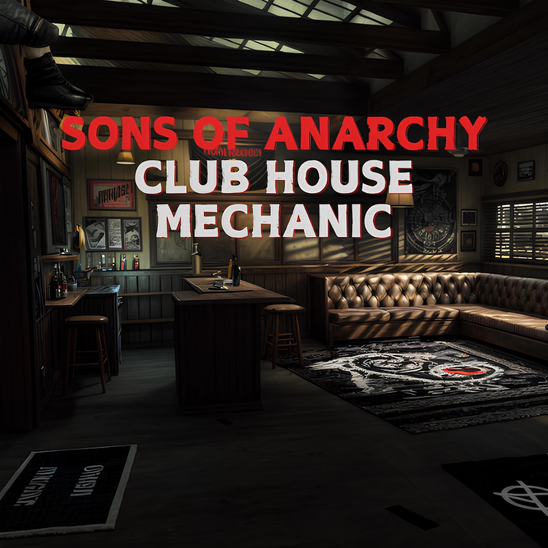 Sons Of Anarchy, Club House, Mechanic, Grand Theft Auto 5, For FiveM ...