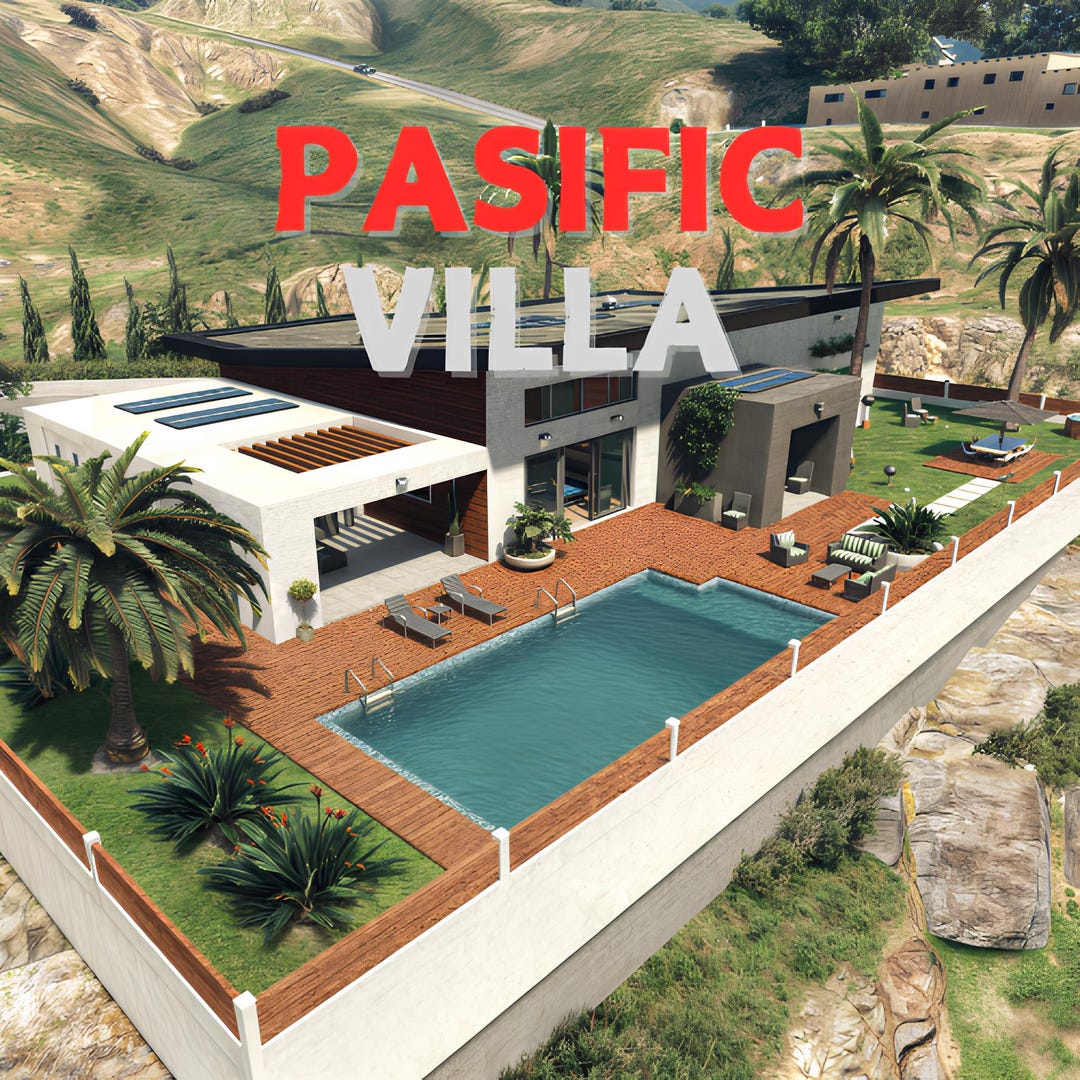 Pasific Villa, for Fivem, Nice MLO, Grand Theft Auto 5, Optimized, Mod ...